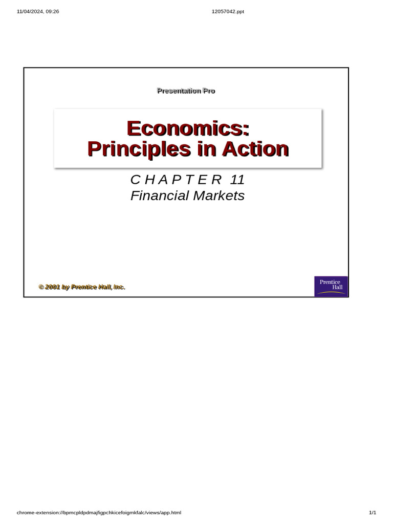Economics: Principles in Action | PDF