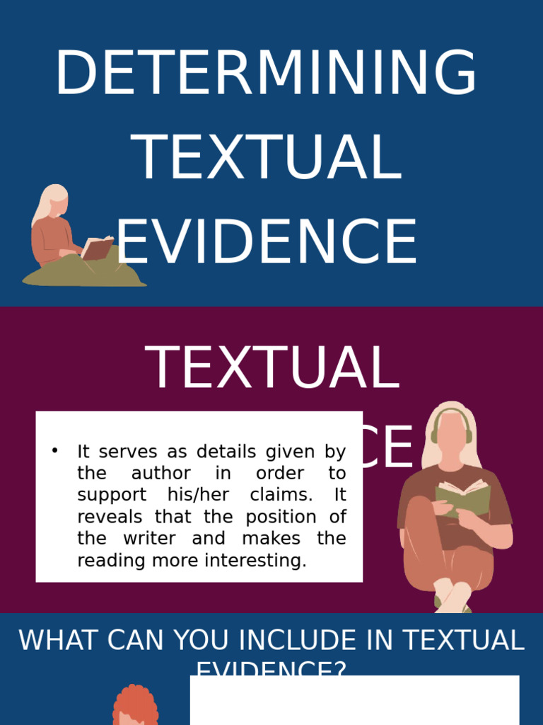 Lesson 8 - Determining Textual Evidence | PDF | Dream