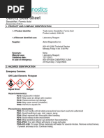 Turbidity Standard (Formazin), 4000 NTU: Safety Data Sheet | PDF ...