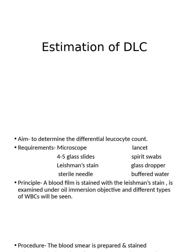 Estimation of DLC | PDF