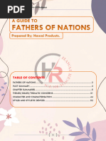 GUIDE NOTES - FATHERS OF NATIONS by Paul Vitta | PDF