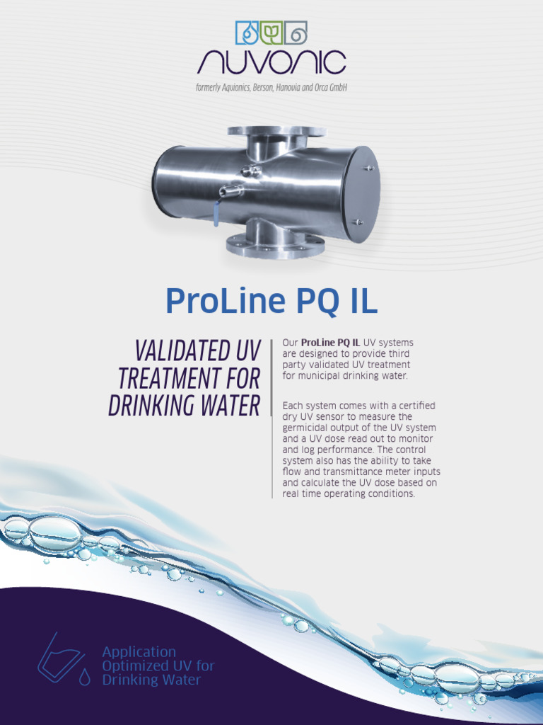 ProLine PQ IL 910434 3400 05 US 2 | PDF | Water Purification | Drinking ...
