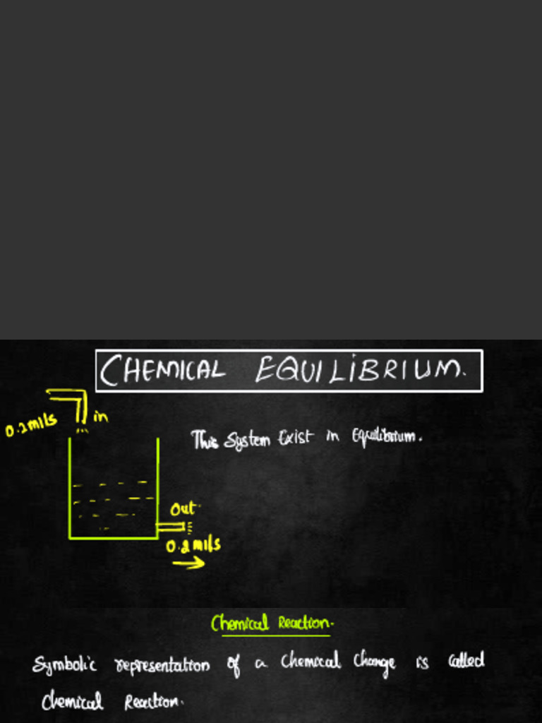 Chemical Equilibrium -Compressed | PDF