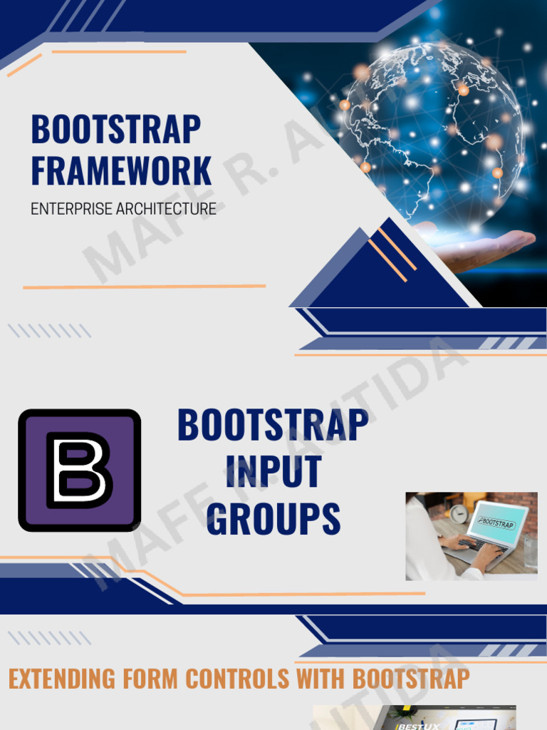 Bootstrap_Framework_-_Input_Groups | PDF | Button (Computing) | Bootstrap (Front End Framework)