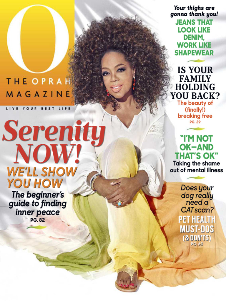 O The Oprah Magazine - August 2016 | PDF