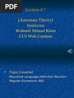 Lecture 3 Kleen's Star and Plus Oprator | PDF | String (Computer Science) | Metalogic