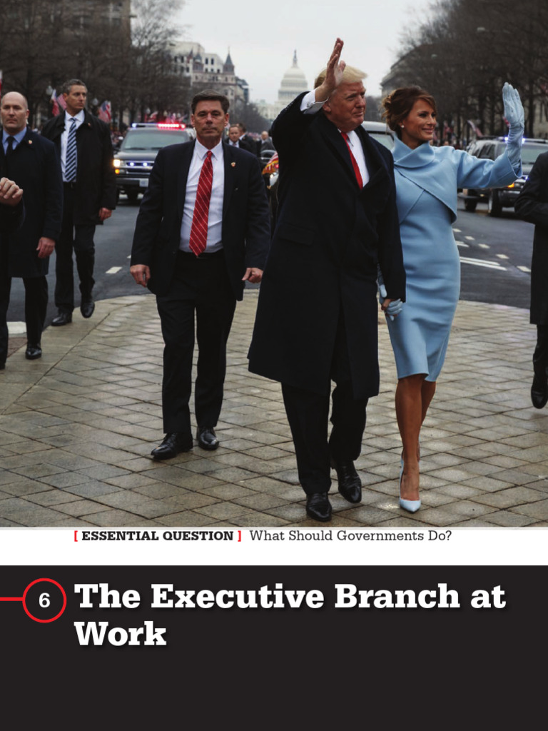 Prasant Tamang - Topic 6 the Executive Branch at Work (1) | PDF ...