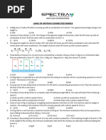 Elevator Physics Problems and Solutions | PDF | Tension (Physics ...