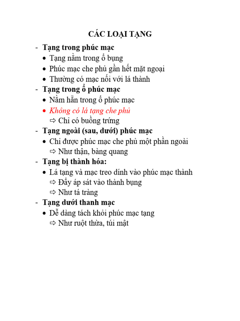 Các Lo I T NG T NG Trong Phúc M C | PDF