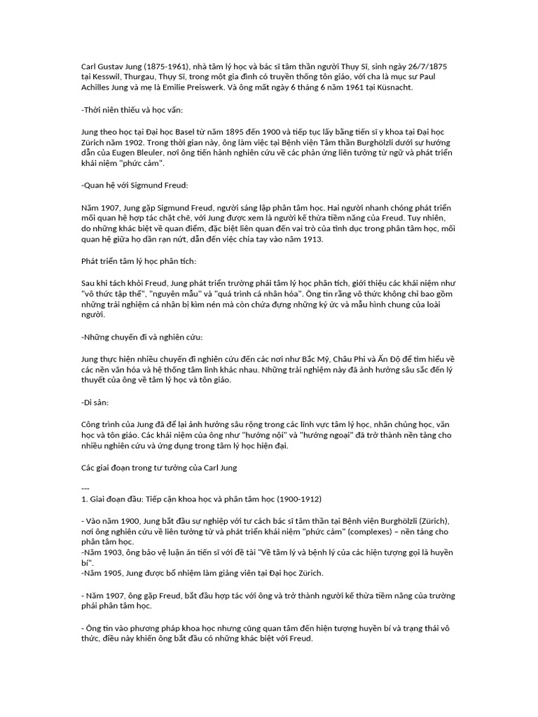 Carl Gustav Jung Pdf