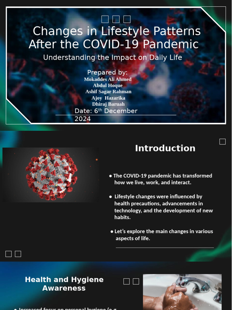 Post-Pandemic Lifestyle Changes | PDF