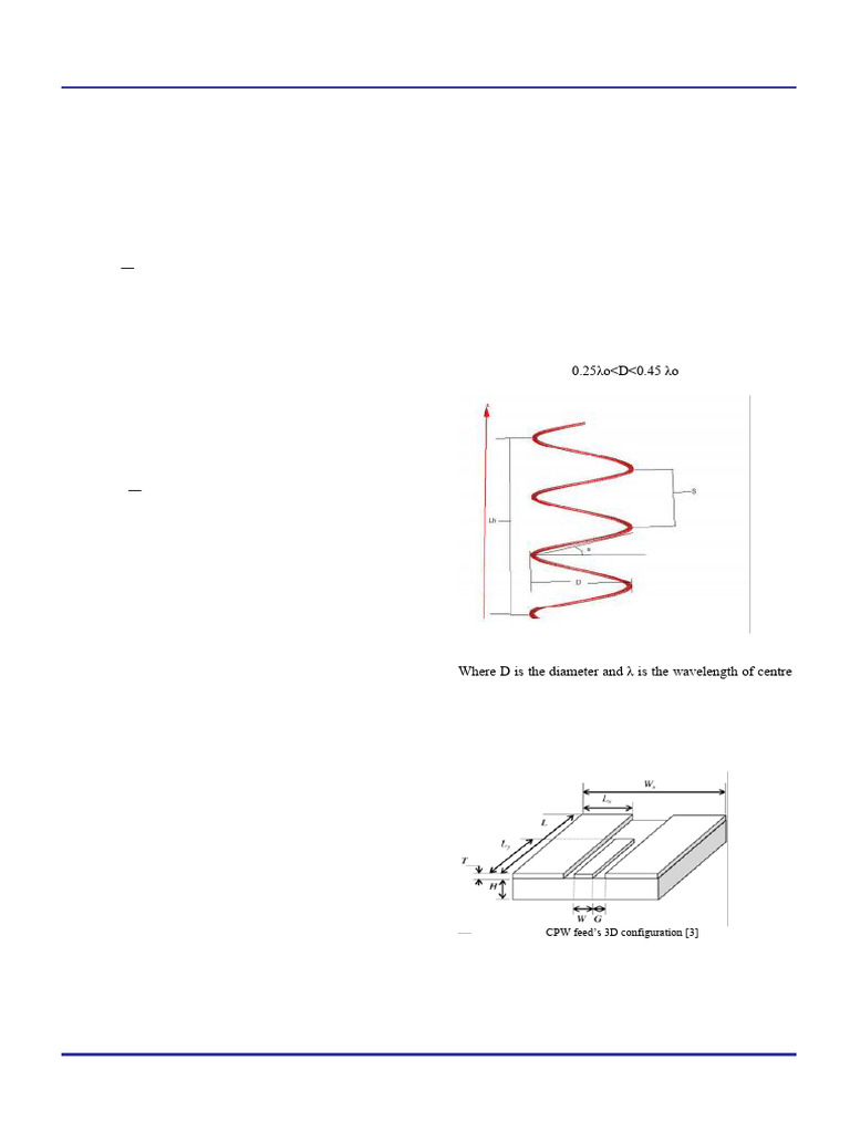 Design and Analysis of MEMS Helical Antenna | PDF | Antenna (Radio) | Physical Sciences