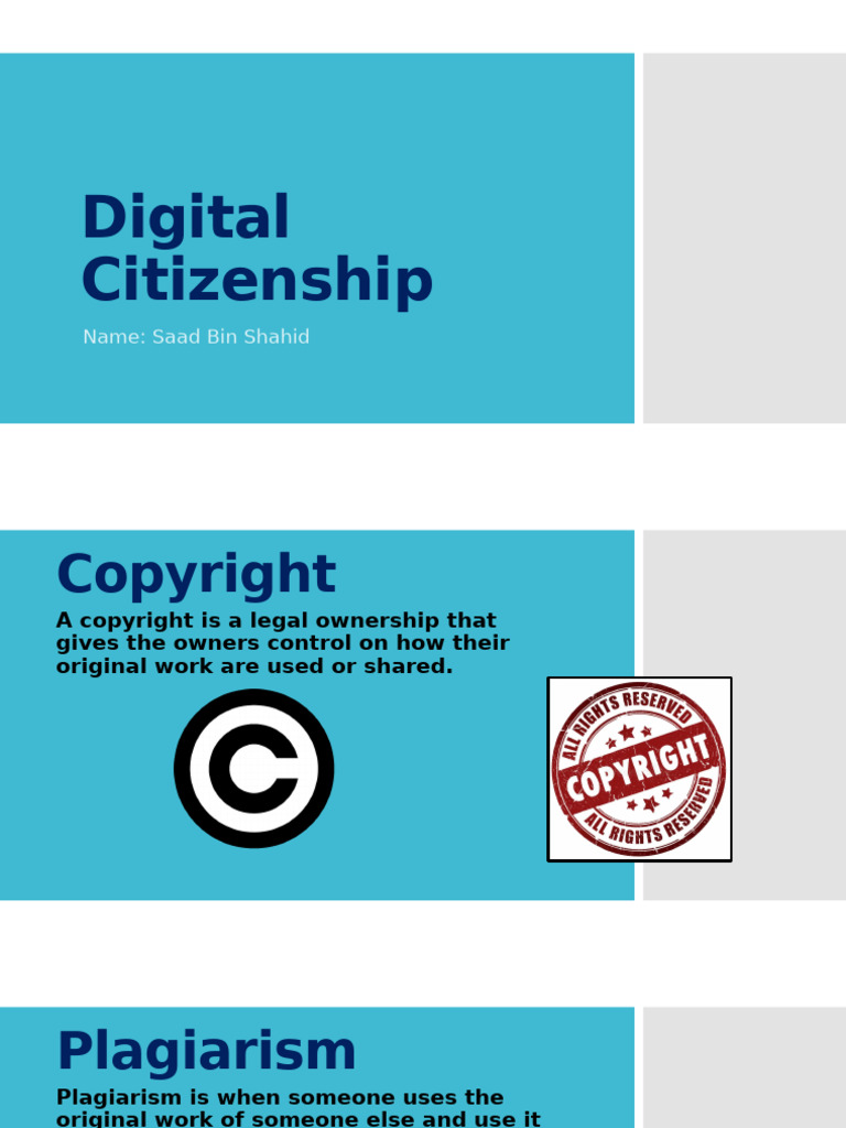 Copyright, Piracy, Plagiarism | PDF