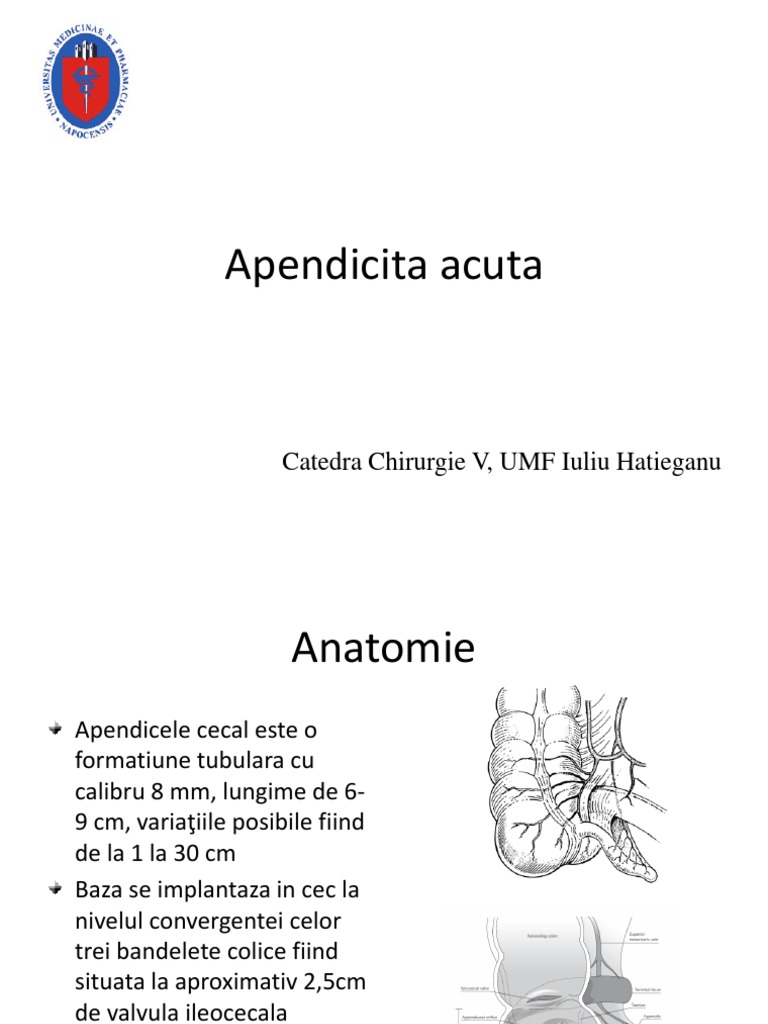 Apendicita Acuta | PDF