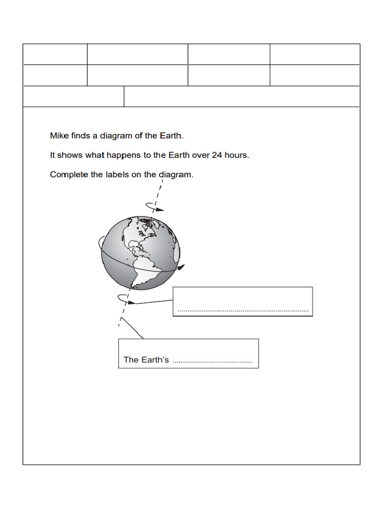 File - 1739442305 - The Earth Moon and The Sun WS5 | PDF | Earth | Sun