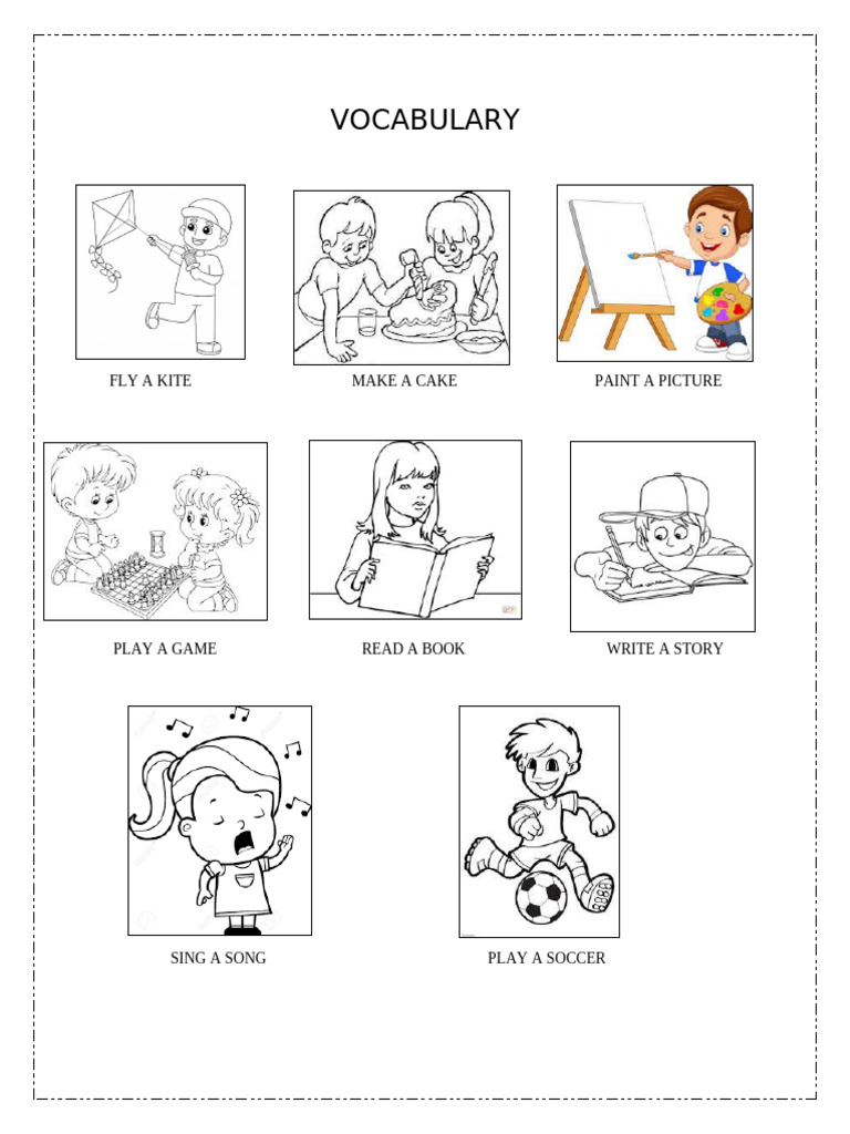 Fun Vocabulary Activities for Kids | PDF