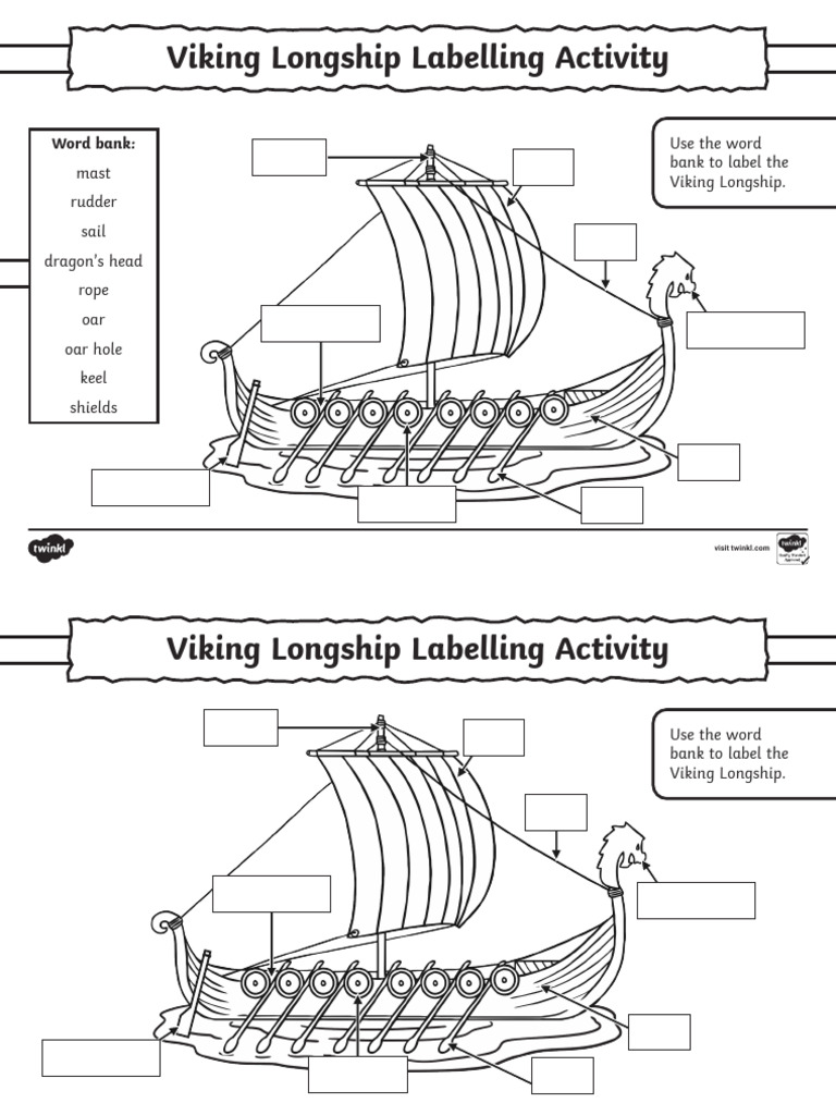 Viking Longship Labelling Guide | PDF