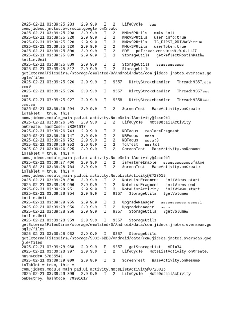 2025-02-21_78621297_log | PDF | Computer Programming