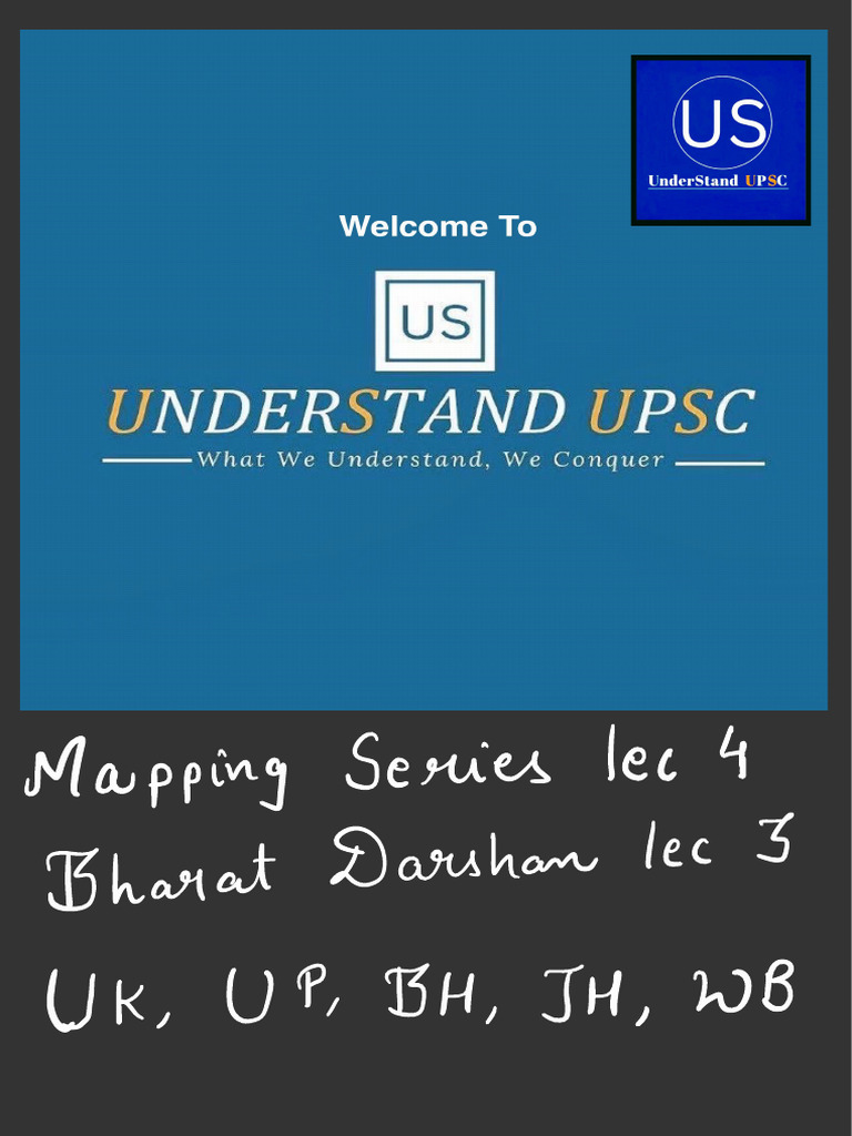 UnderStand UPSC Mapping Series | PDF