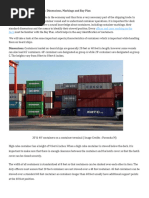 Container Stowage Planning | PDF | Ships | Shipping