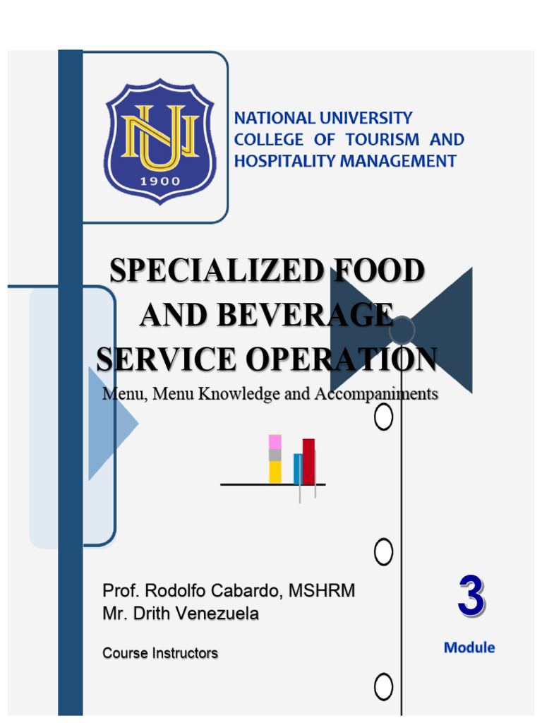 Menu Types and Knowledge in F&B Service | PDF | Menu | Meal