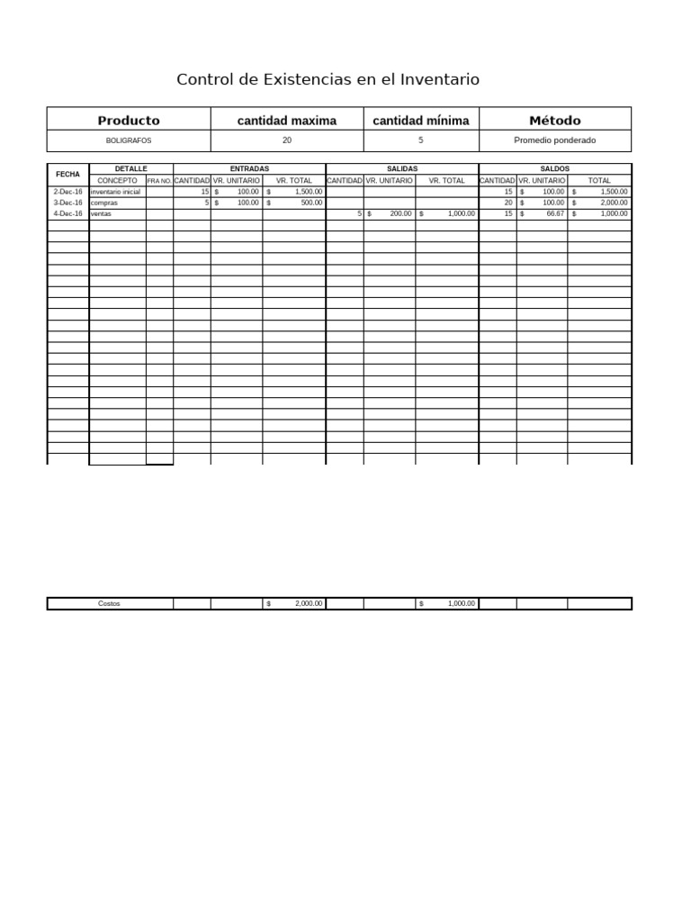 Control de Kardex en Inventario UG | PDF | Informática