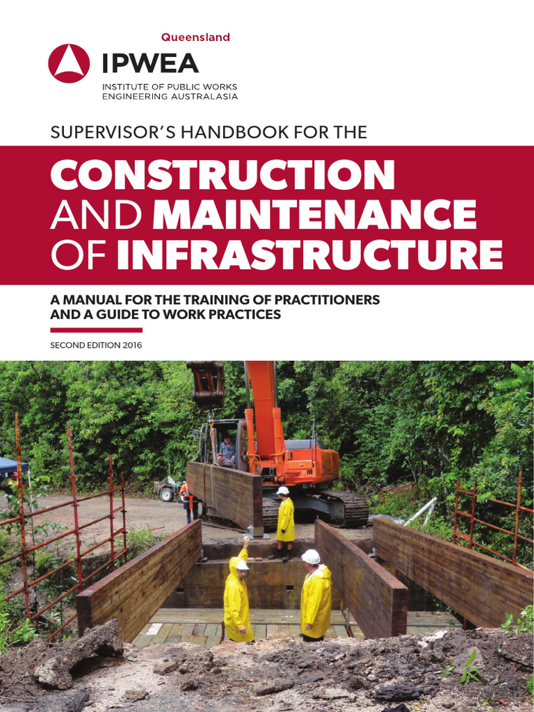Supervisors Manual With Links Compressed2 | PDF | Road Surface | Concrete