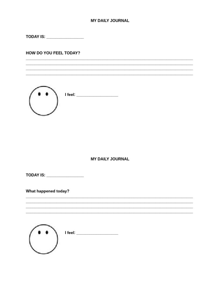 MY DAILY JOURNAL | PDF