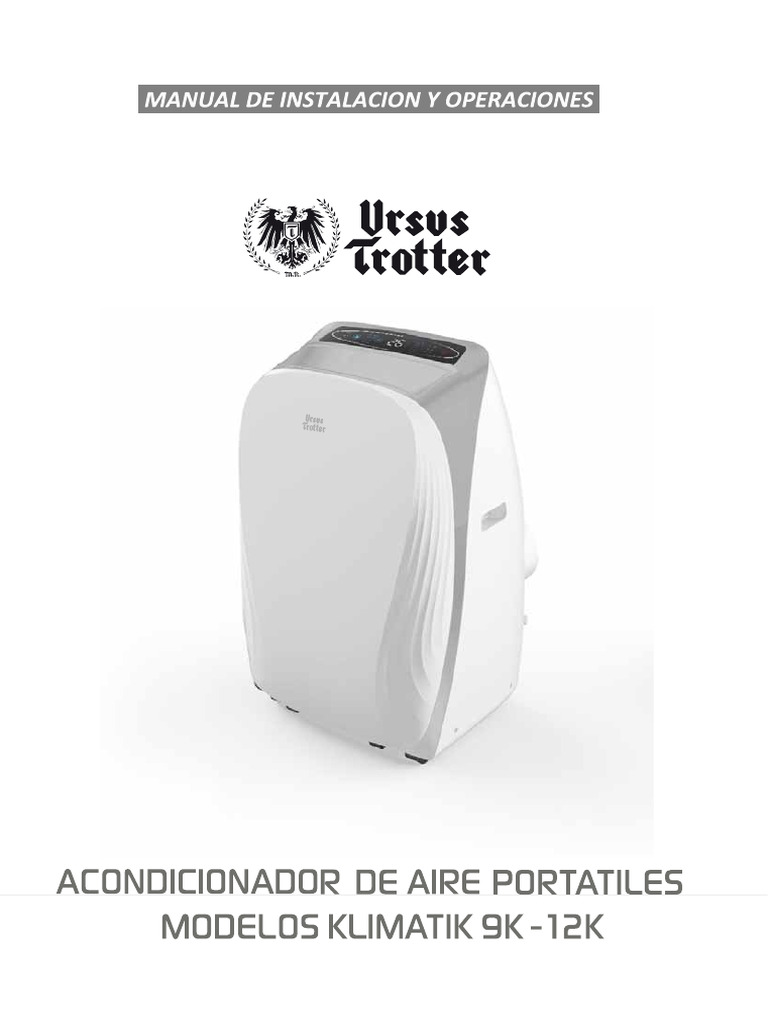 Ursus Trotter Klimatik 9K-12K Air Conditioner | PDF