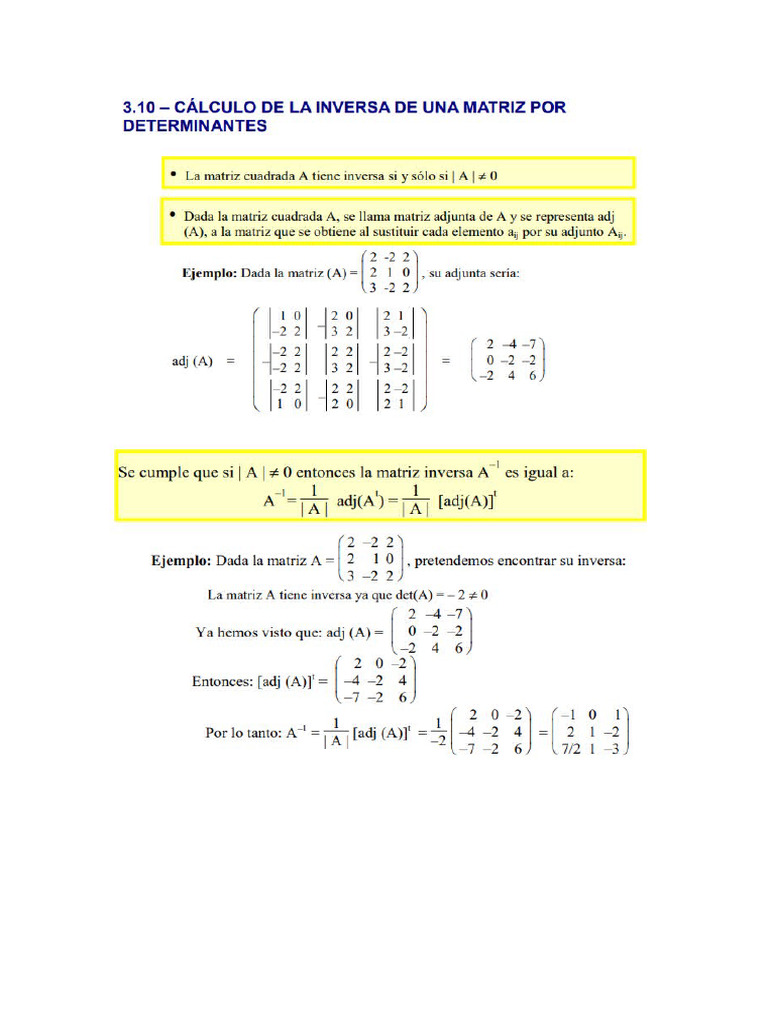 Calculo Inversa | PDF