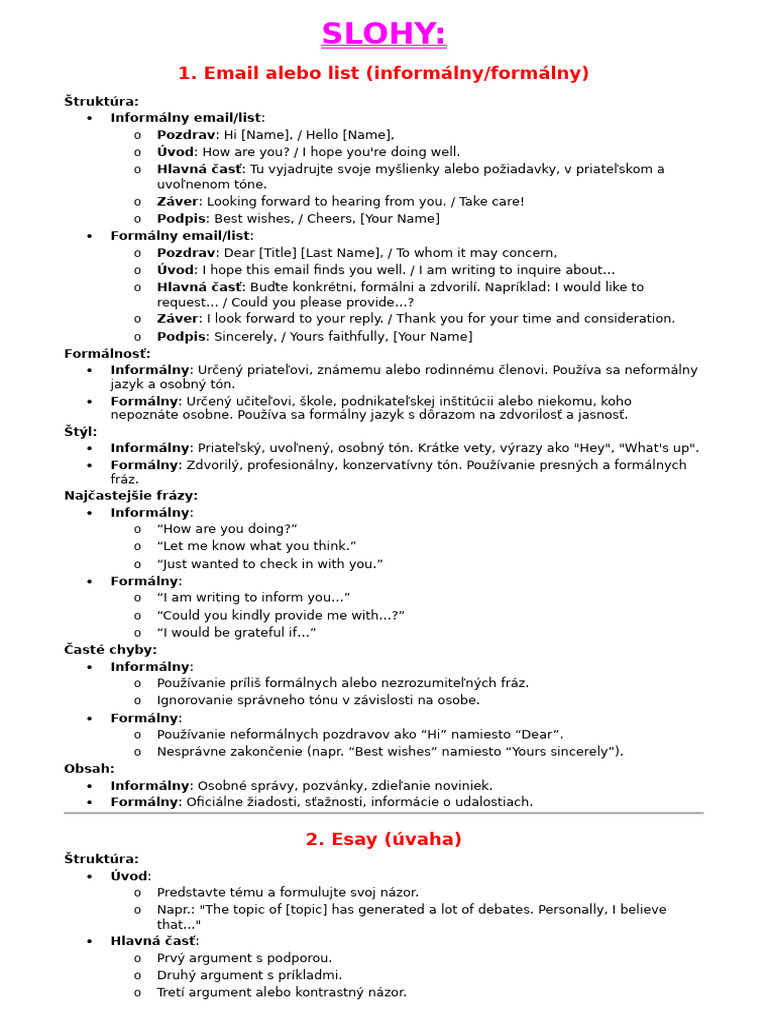 SLOHY | PDF