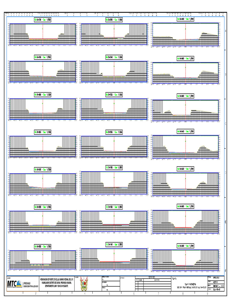 2.- BATIMETRICO SECCION TRANSVERSALES-1-Layout2 | PDF