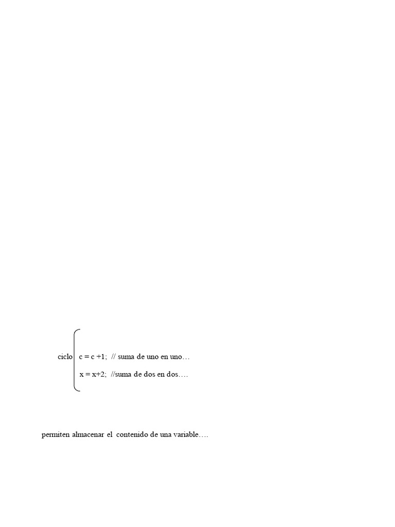 Estructuras Iterativas en Programación | PDF | Variable (informática ...