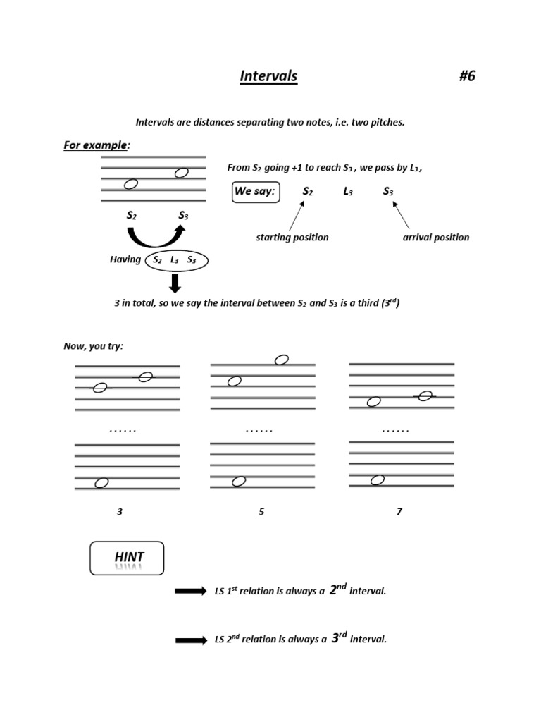 #6 Intervals | PDF
