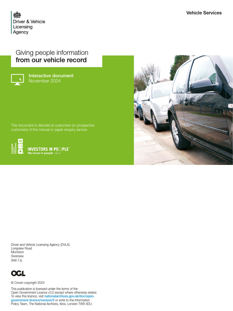 SAR Form Guidance for Vehicle Records | PDF | Vehicles