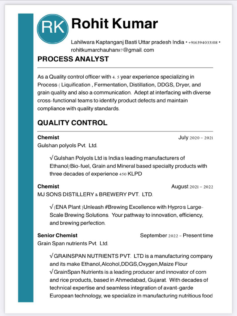 Rohit Resume 4.5 | PDF