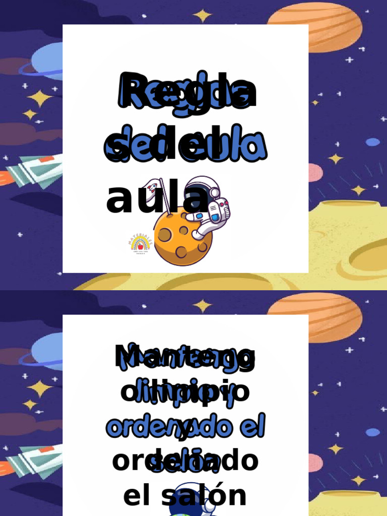 Reglas Del Aula | PDF