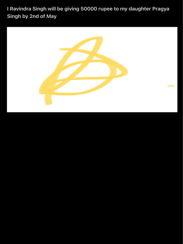 I Ravindra Singh Will Be Giving 50000 Rupee to My Daughter Pragya… | PDF