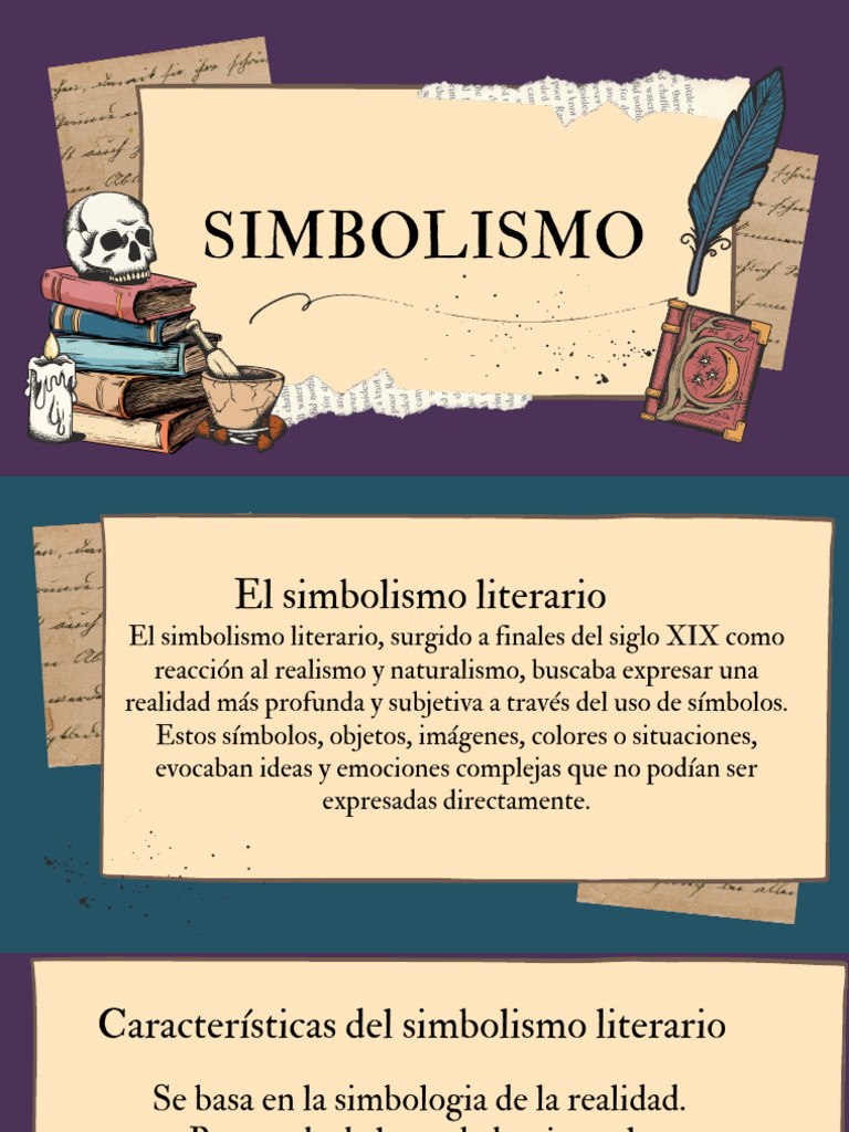 Simbolismo Literario: Poetas y Temas | PDF