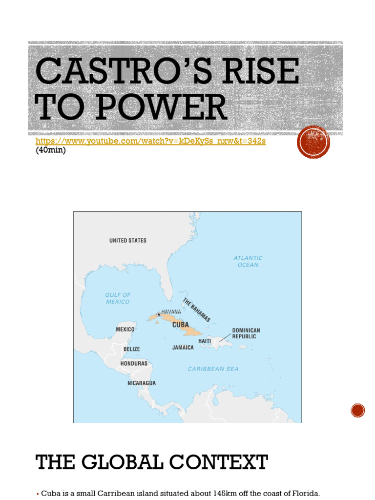 1 Cuba - Castro - Castros Rise To Power 1959 | PDF | Fidel Castro | Cuba
