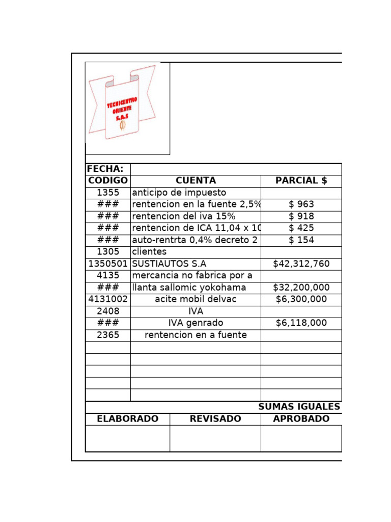 Anexo 7 Documentos de Contabilidad | PDF | Cheque | Bancos