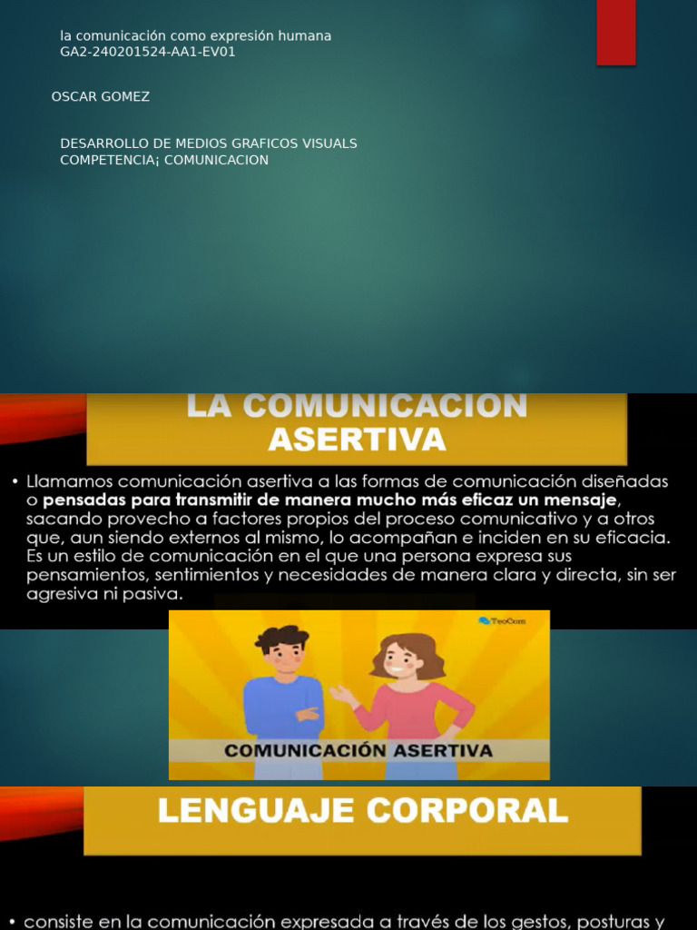La Comunicacion Como Expresion Humana | PDF