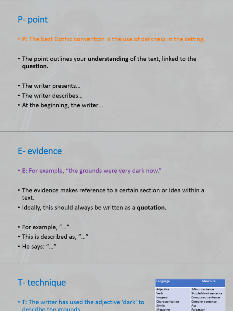 Gothic Analysis for Literature Students | PDF | Ellipsis | Sentence ...