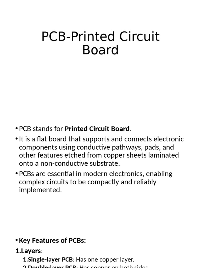 PCB Manufacturing Process Explained | PDF | Printed Circuit Board ...