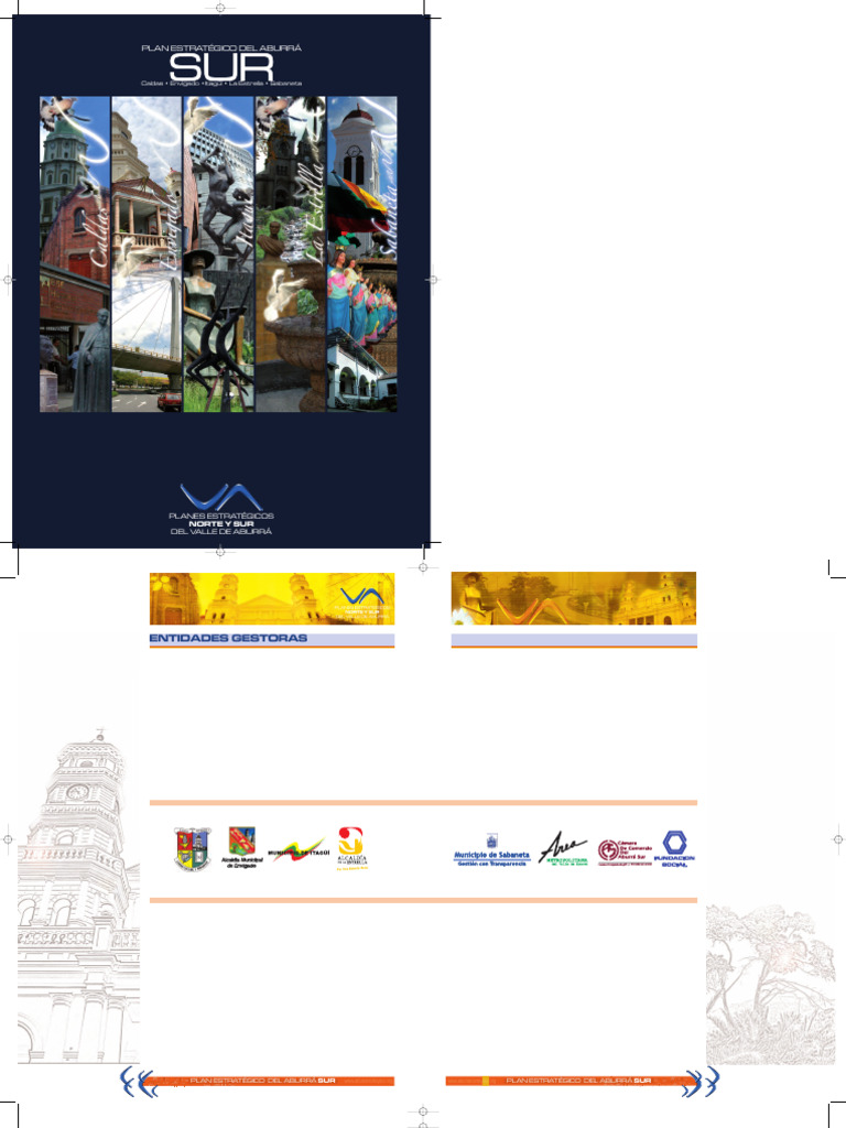 Plan Estrategico Aburra Sur | PDF | Planificación estratégica | Economias