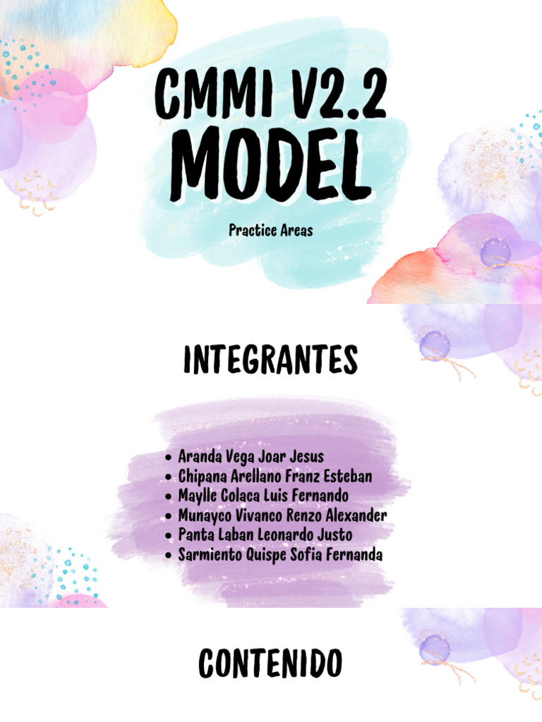CMMI V2.2 Model | PDF | Planificación | Sustentabilidad