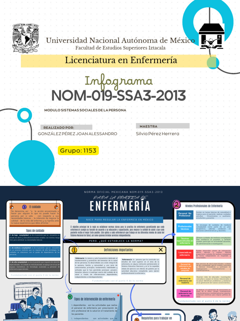 Nom 019 Ssa3 2013 | PDF | Enfermería | Cuidado de la salud