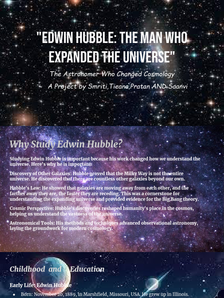 _Edwin Hubble_ The Man Who Expanded the Universe_ (1) | PDF | Universe ...