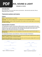 Grade 10 Waves, Sound, and Light Guide | PDF | Electromagnetic ...