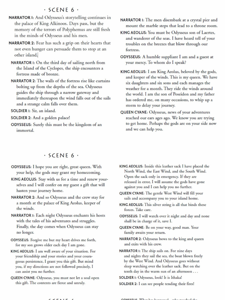 The Odyssey Part 2 | PDF